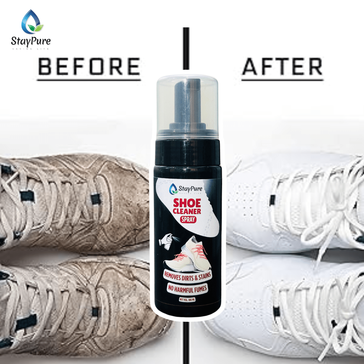 Shoe Cleaner - Stay Pure - Saving Life